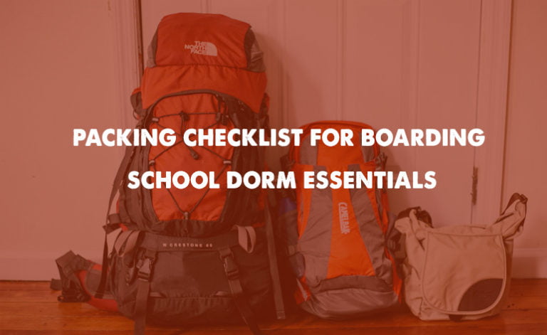 Packing Checklist of Boarding School Dorms Essentials
