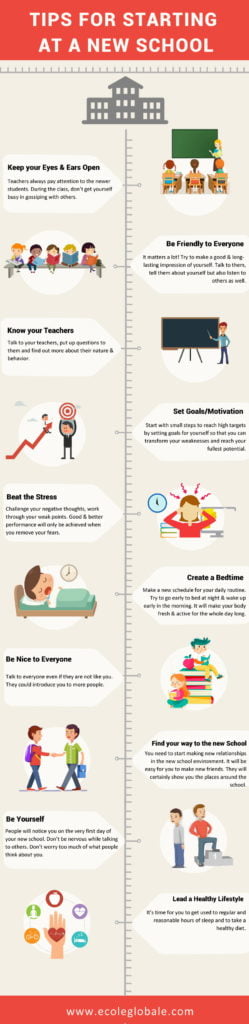 Tips for Starting at a New School