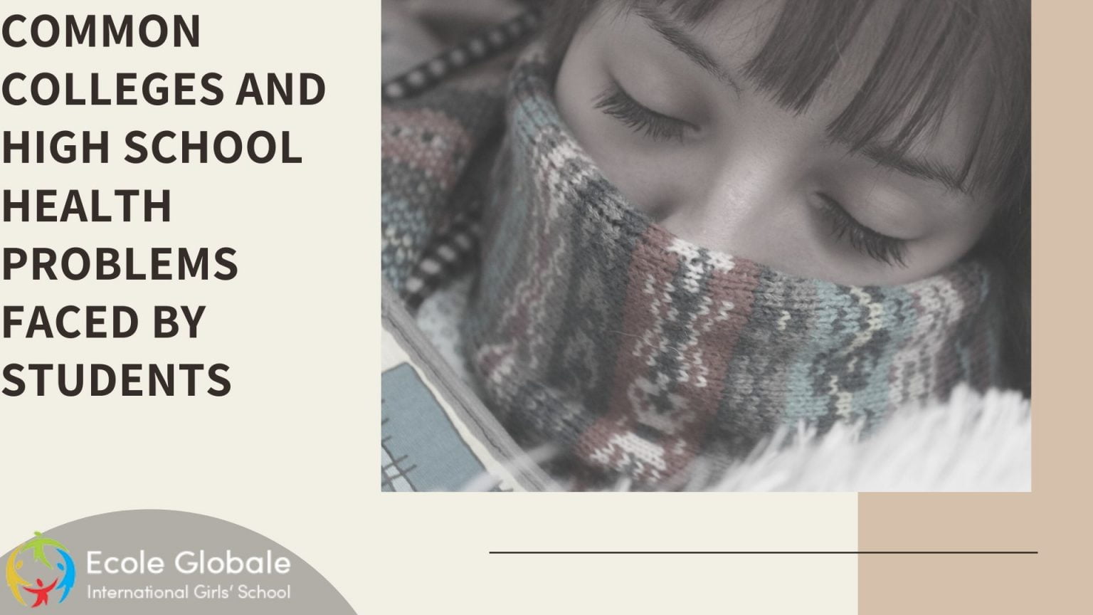 Common colleges and high school health issues faced by students