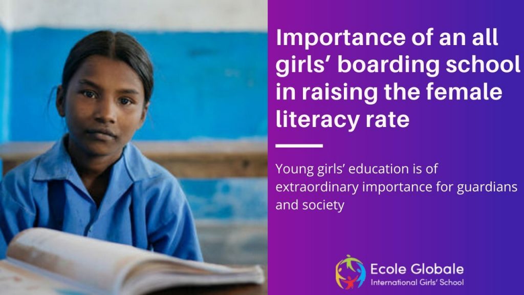Importance of girls boarding school in raising the female literacy rate