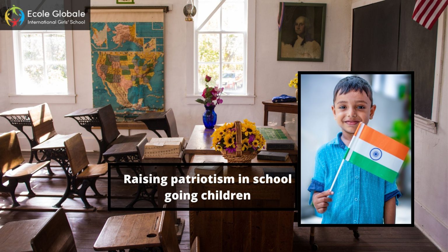 Raising of school patriotism for children