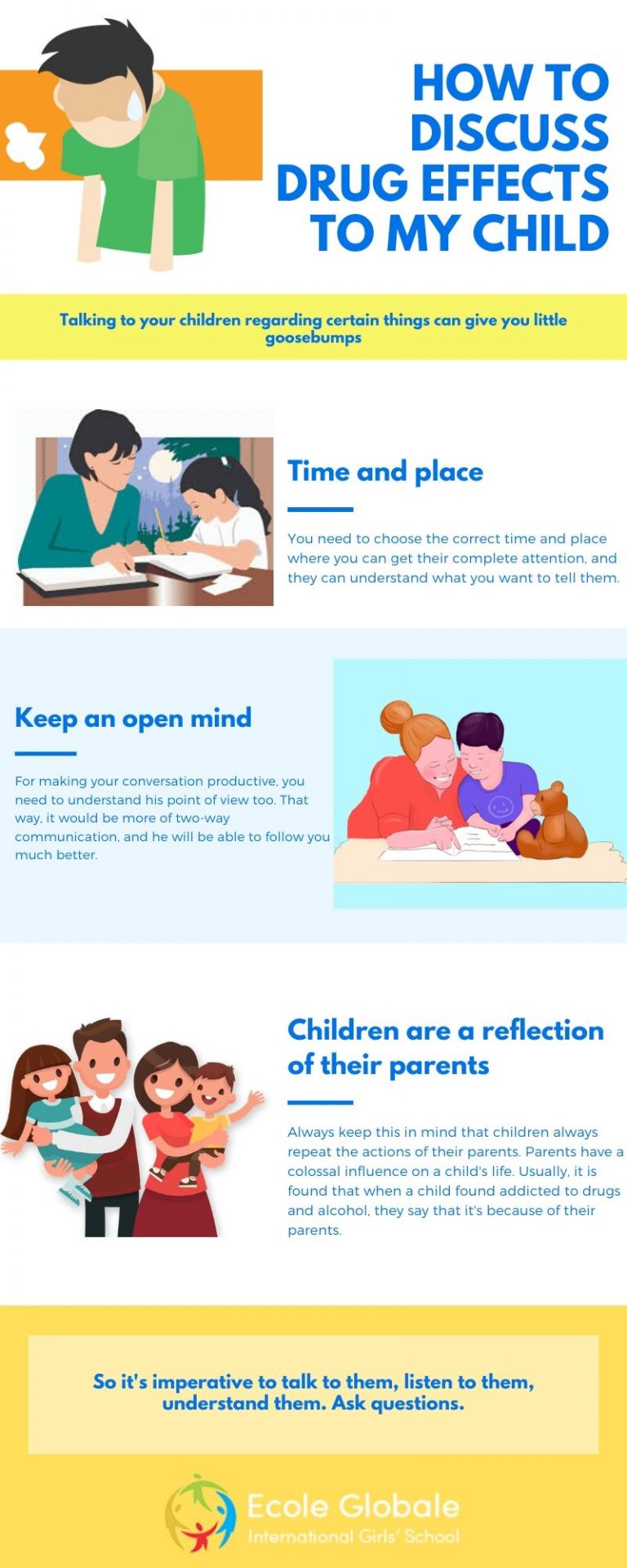 How to educate children about the negative impacts of drugs