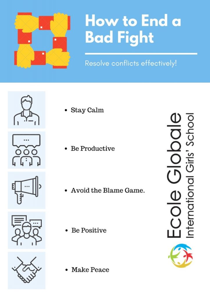 How can we avoid conflicts effectively