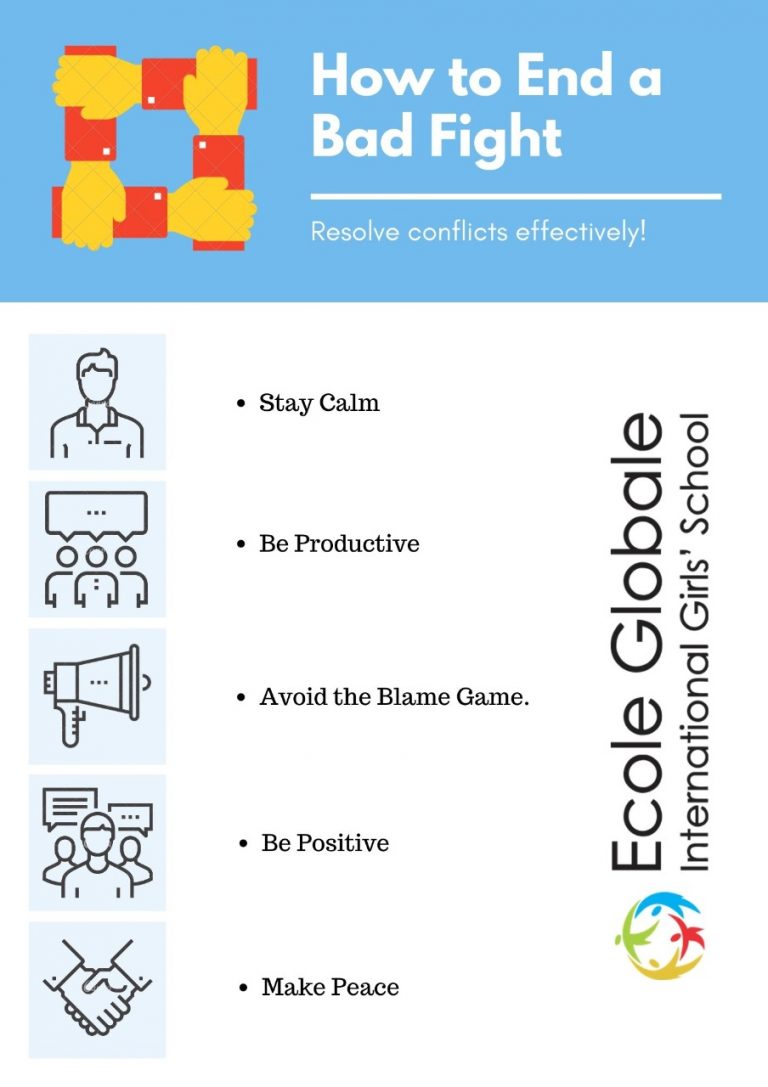 How can we avoid conflicts effectively