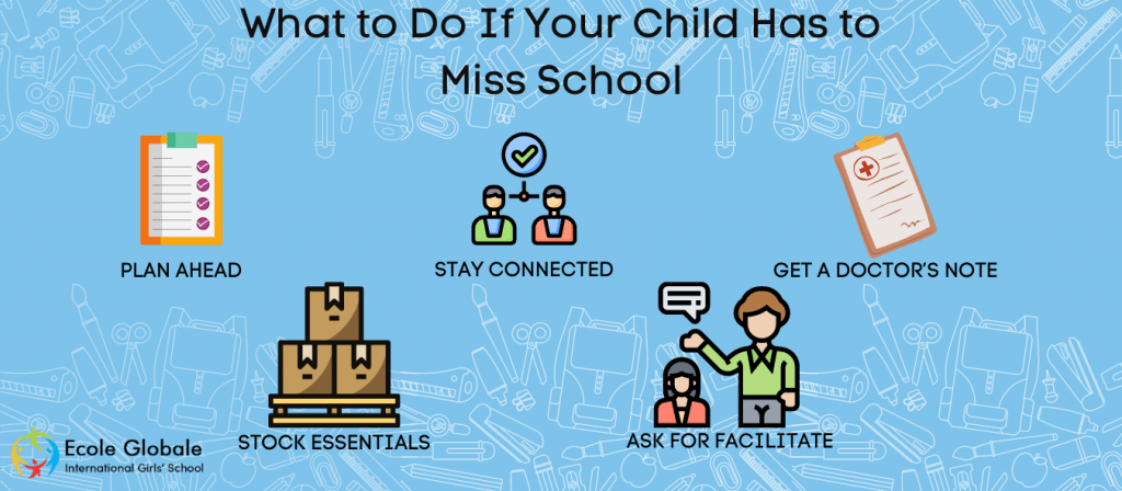 What to do if your child has to miss school