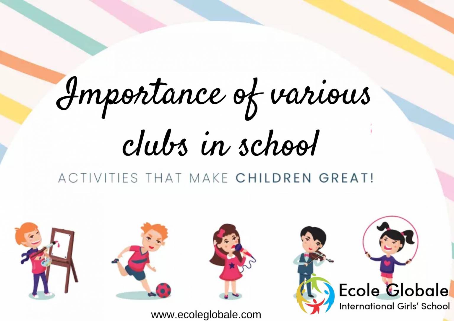 Importance of various clubs in school