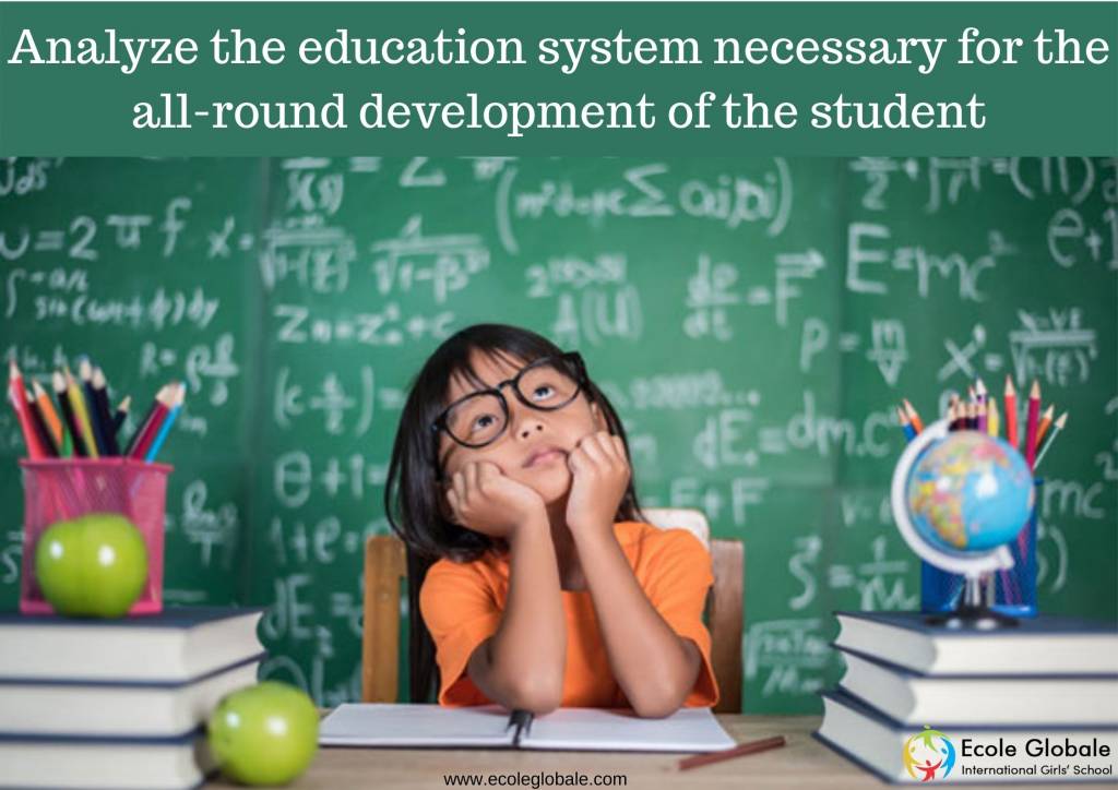 Analyze the special needs of the education system necessary for the all ...