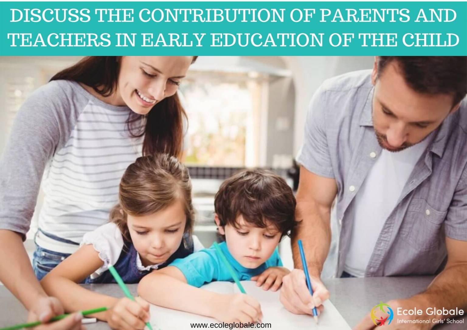DISCUSS THE CONTRIBUTION OF PARENTS AND TEACHERS IN EARLY EDUCATION OF ...