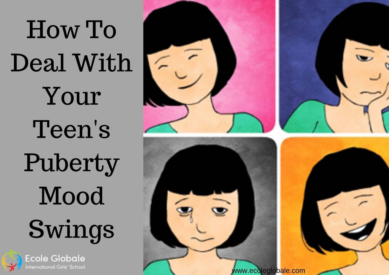 How To Deal With Your Teen's Puberty Mood Swings