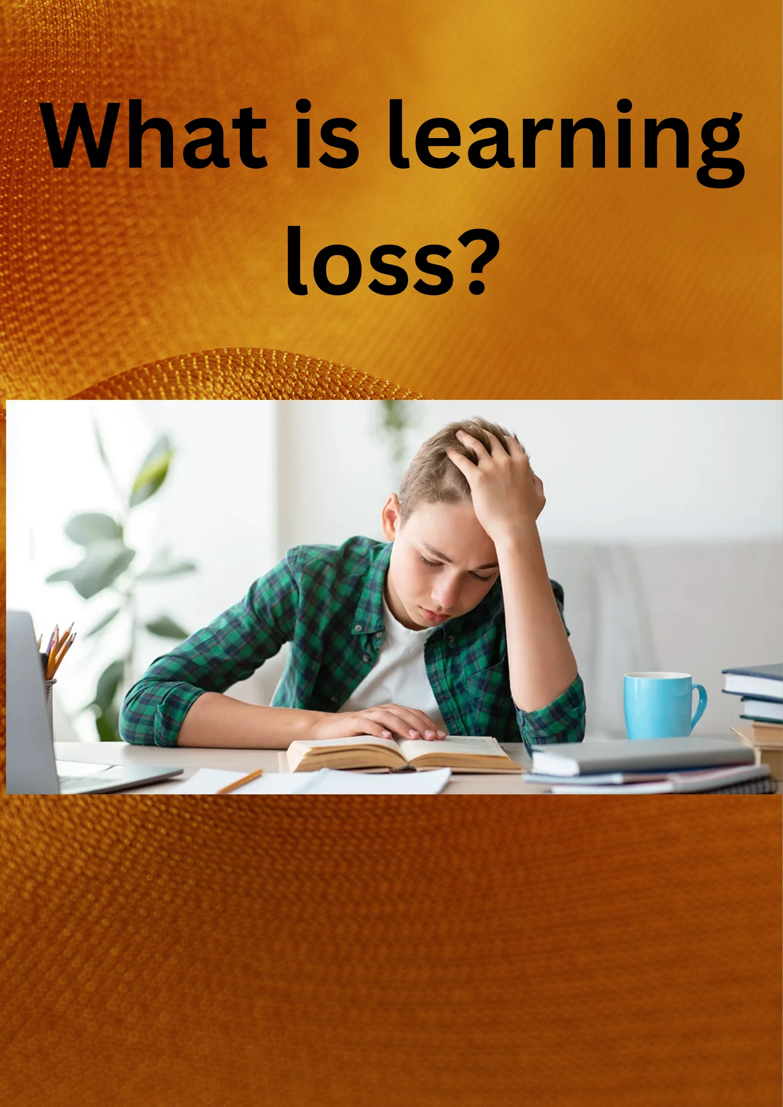 What is learning loss?