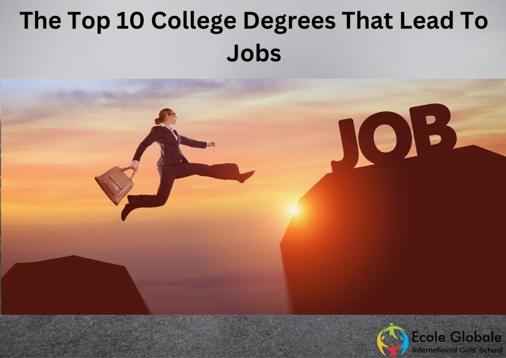 The Top 10 College Degrees That Lead To Jobs