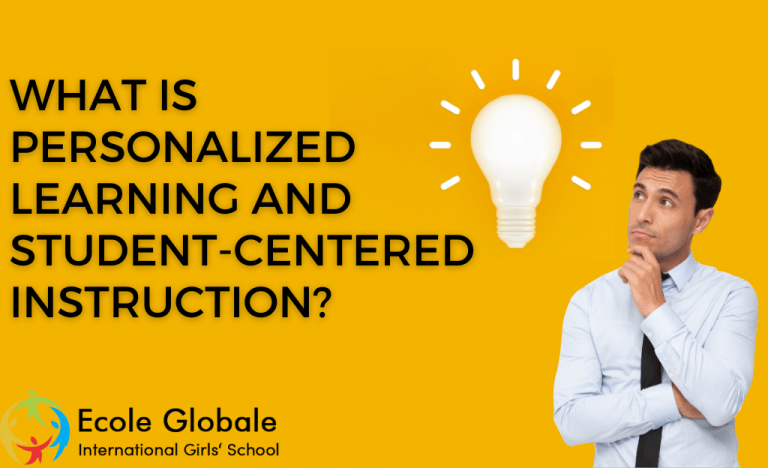 What is personalized learning and instructions for student?