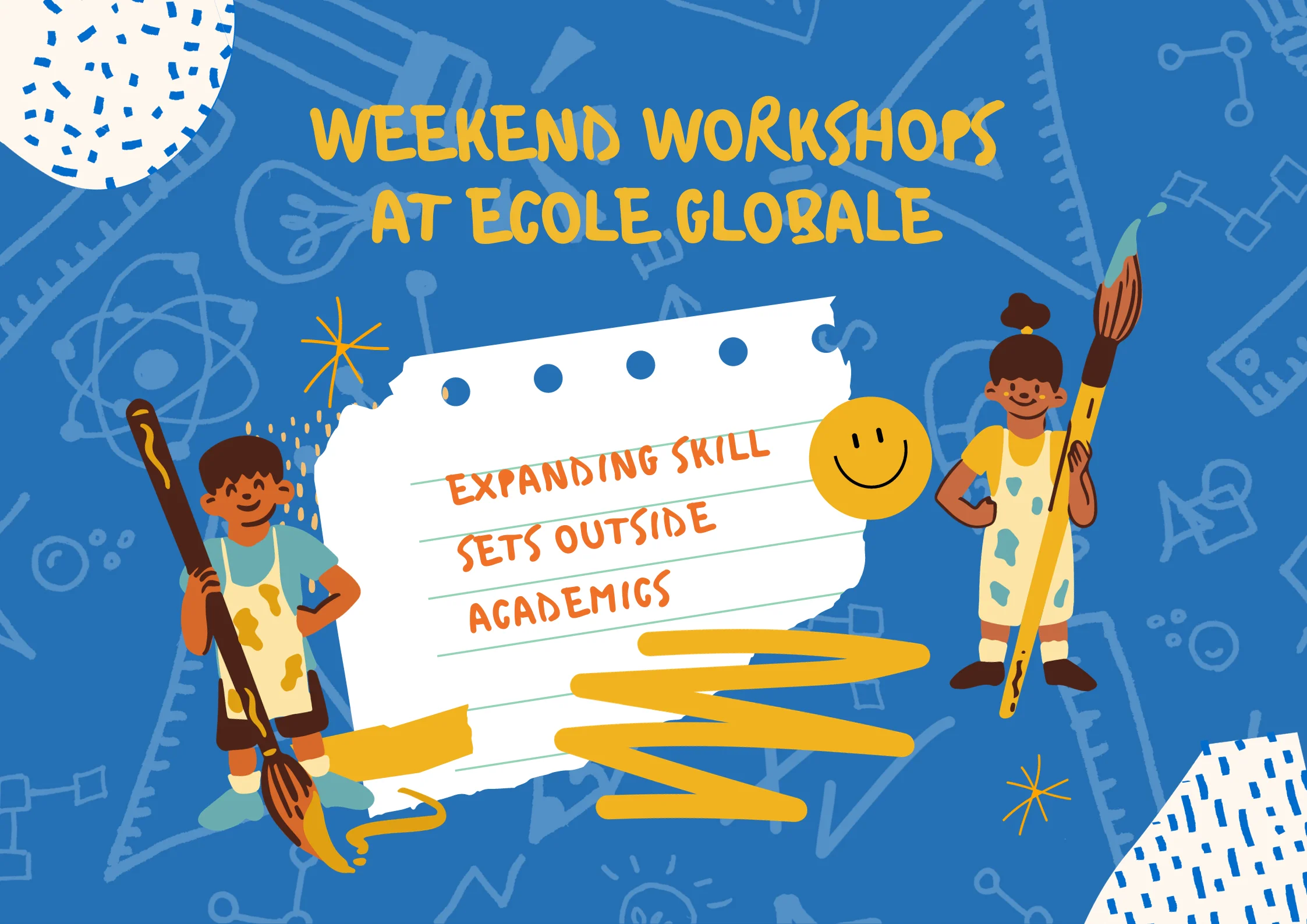 Weekend Workshops at Ecole Globale