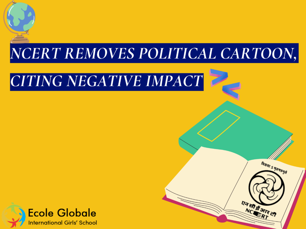 NCERT Removes Political Cartoon, Negative Impact on India