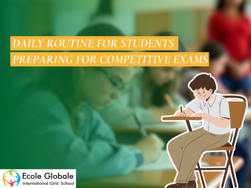 Daily Routine for Students Preparing for Competitive Exams