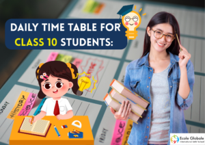 Daily Time Table for Class 10 Students