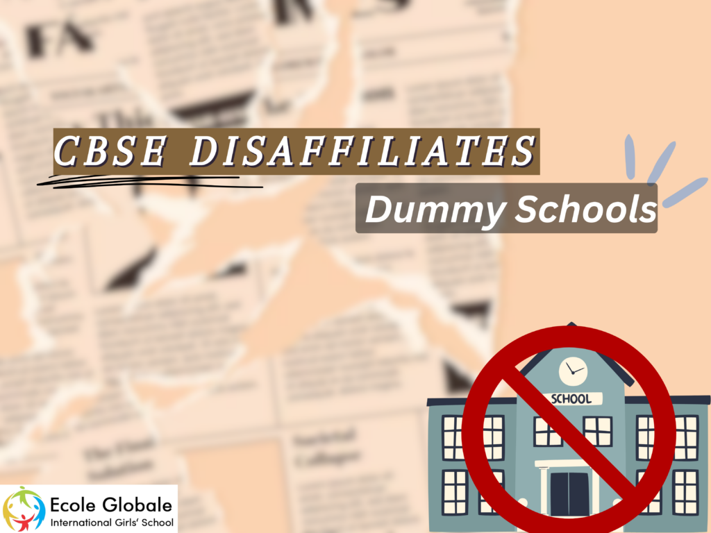 CBSE Disaffiliates Dummy Schools in Delhi and Rajasthan