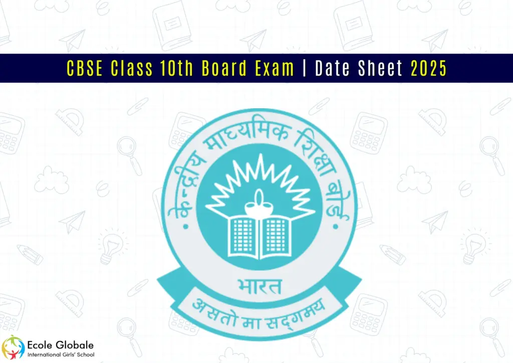 CBSE 10th Exam Date Sheet 2025 | Announced Now