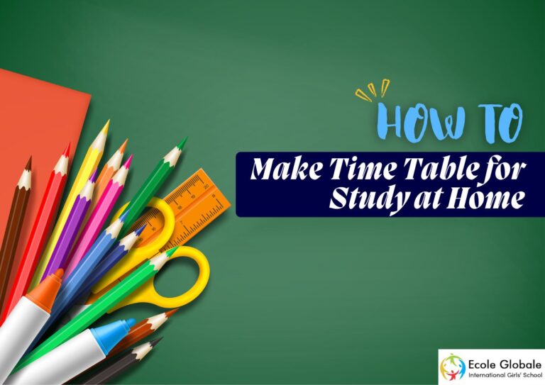 How to Make Time Table for Study at Home | A Complete Guide