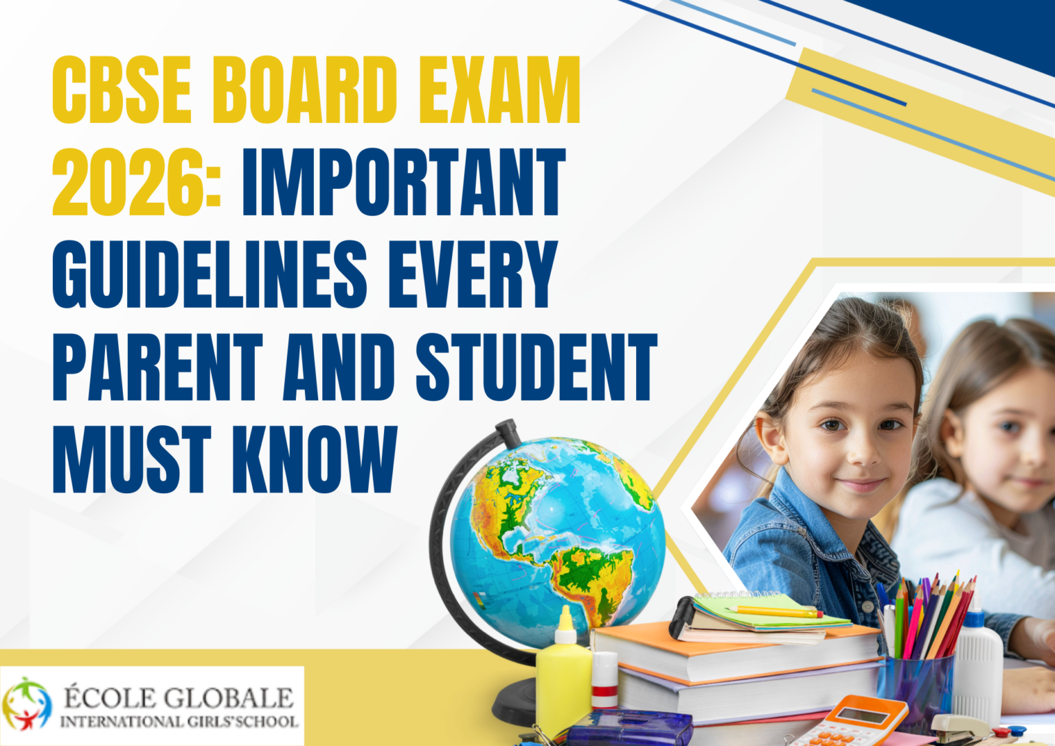 CBSE Board Exam Guidelines 2026 : Important Rules