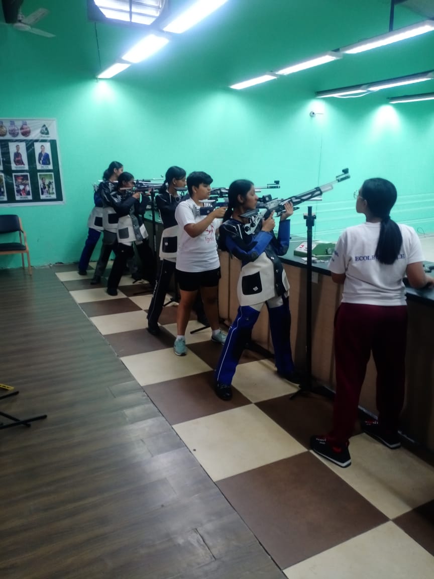 The Inter House Shooting competition